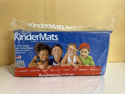 New Kindermat Jr. Daydreamer, 2 inch Thick, 4-Section Rest Mat, 2" x 19 ...