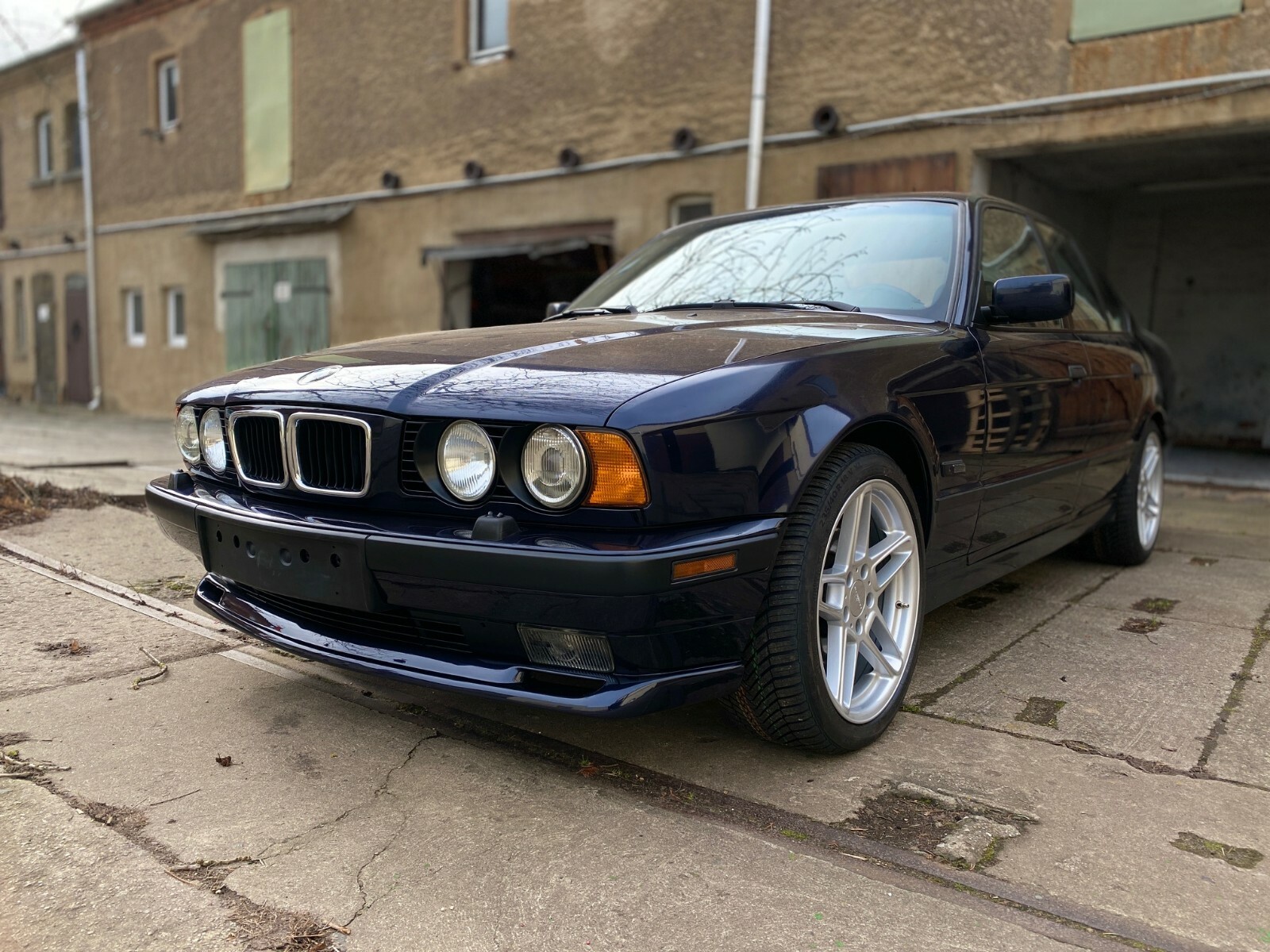 Fit 87-96 BMW E34 Front Spoiler Lip M tech Splitter Lippe diffuser ...