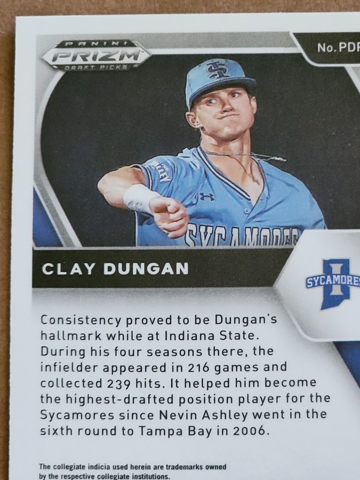 Clay Dungan 2021 Panini Prizm Draft Picks Baseball Card PDP209 | eBay