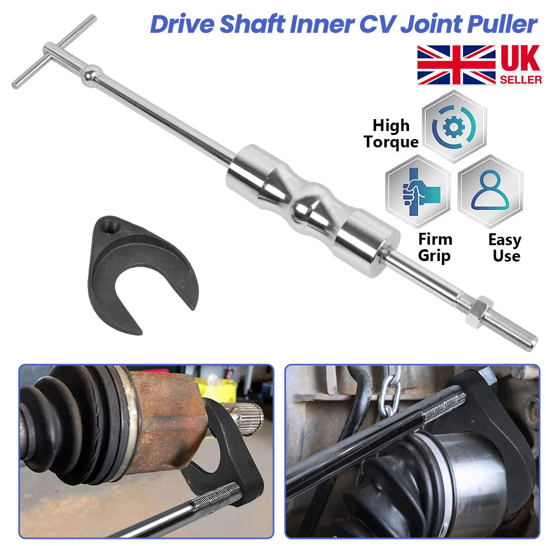Driveshaft Inner CV Joint Puller/Removal Tool Sliding Hammer 48mm Jaw ...
