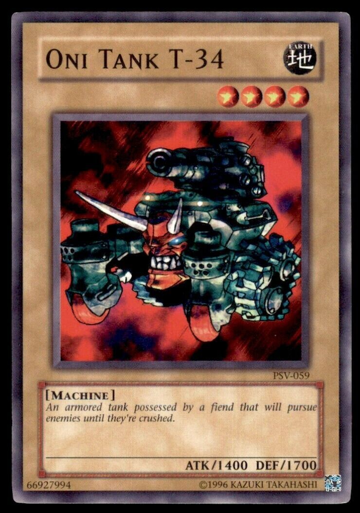 Oni Tank T-34 PSV-069 | eBay