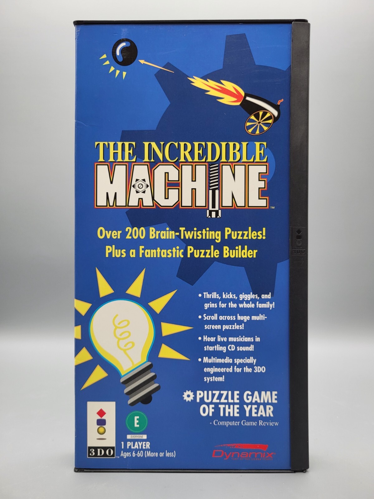 The Incredible Machine Panasonic 3DO Long Box Complete Original Adult ...