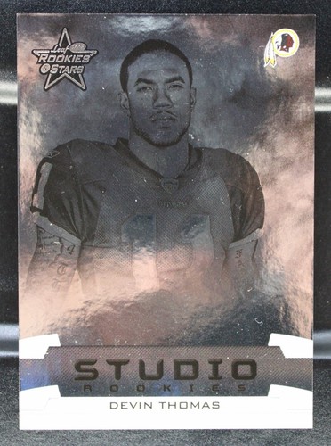 2008 Leaf Rookies & Stars Studio Rookies #SR28 Devin Thomas 673/1000 | eBay