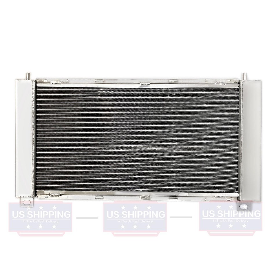 34" Aluminum Radiator Fit Chevy Silverado 1500 2500 Suburban Tahoe 4.8L ...