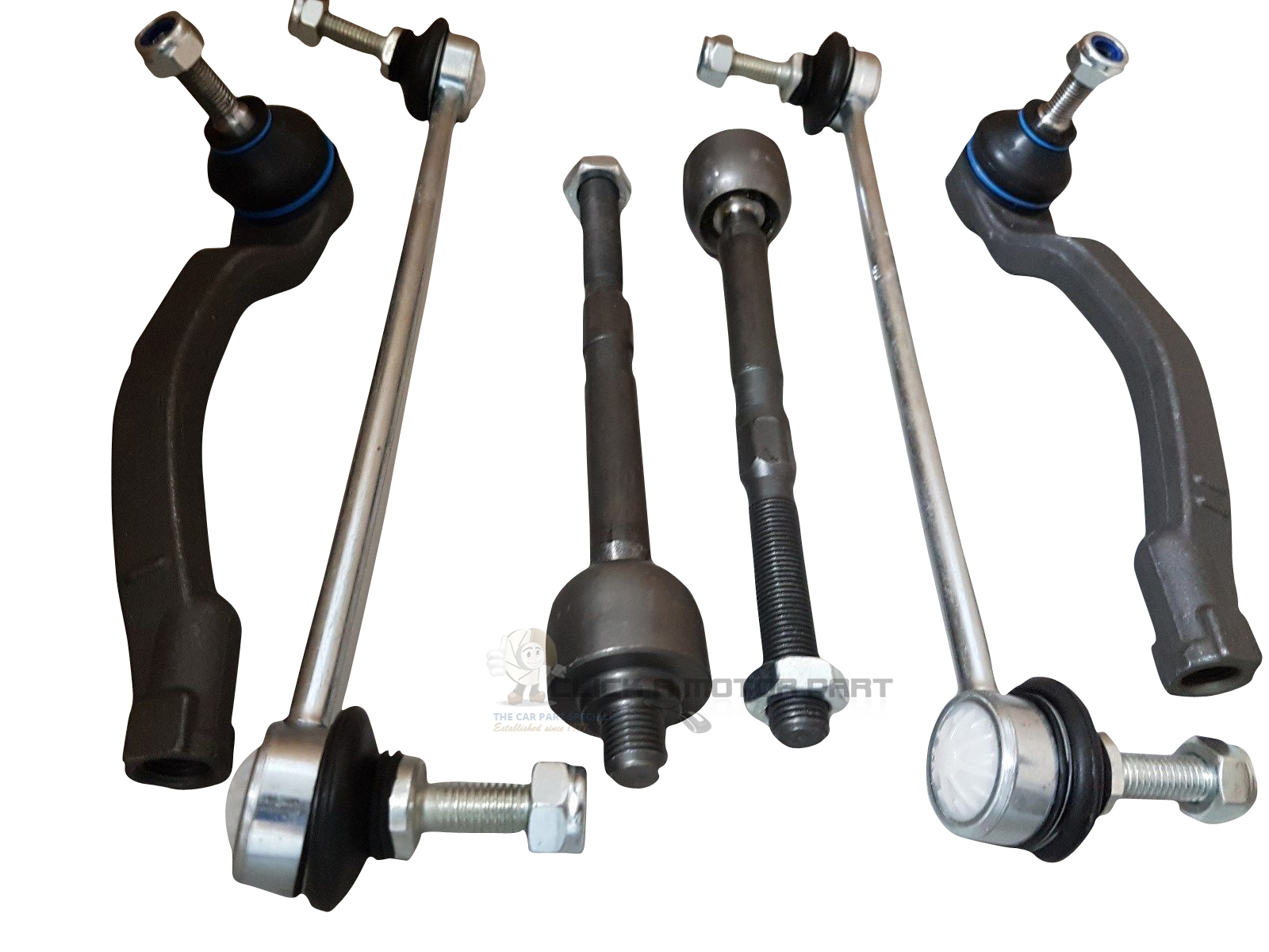 RENAULT GRAND SCENIC 05-09 INNER 2 TIE RODS 2 OUTER TRACK ROD ENDS 2 ...
