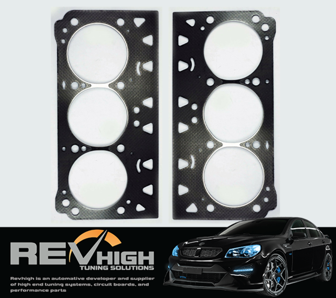 2 x Genuine Graphite Head Gaskets Set VS VT VX VY L67 Supercharged 3.8l ...