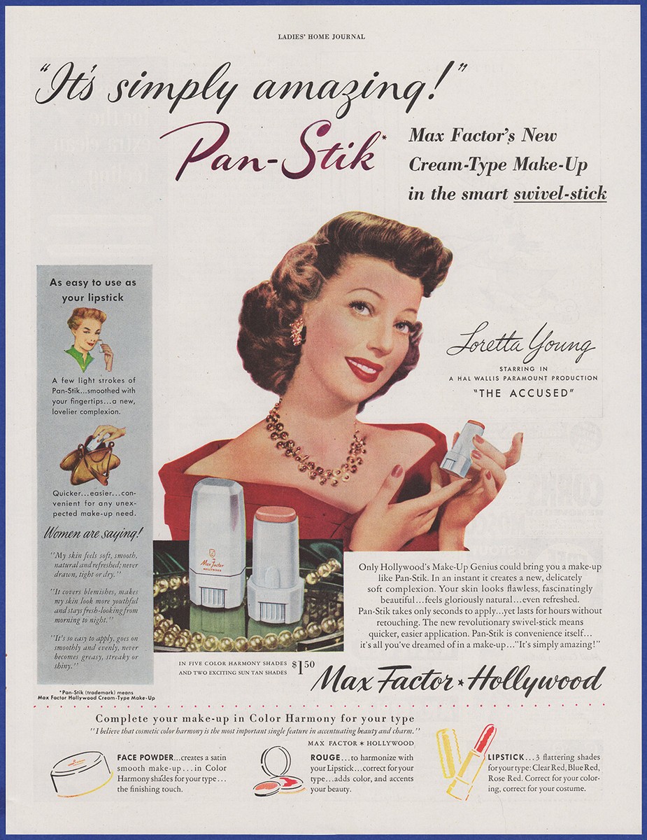 Old Max Factor Logo Max Factor, Cosmetics — Original Adverts And