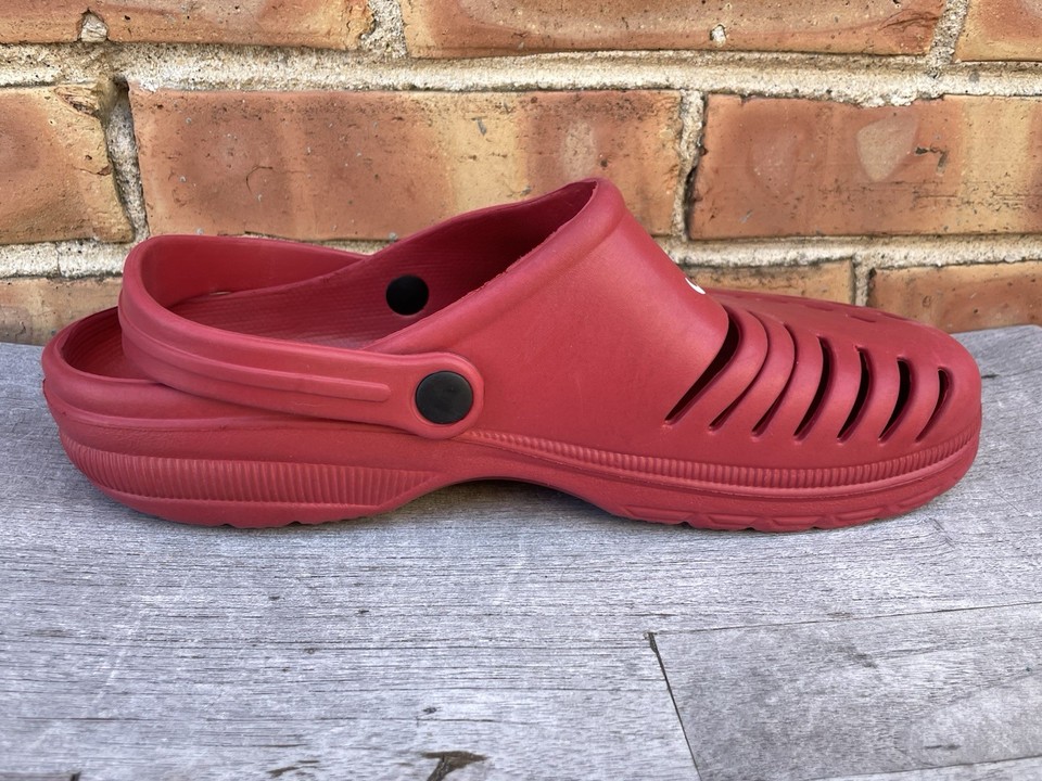 🔥 FOCO NCAA • Alabama Crimson Tide Big Logo Clogs Croc Unisex Size L 11 ...