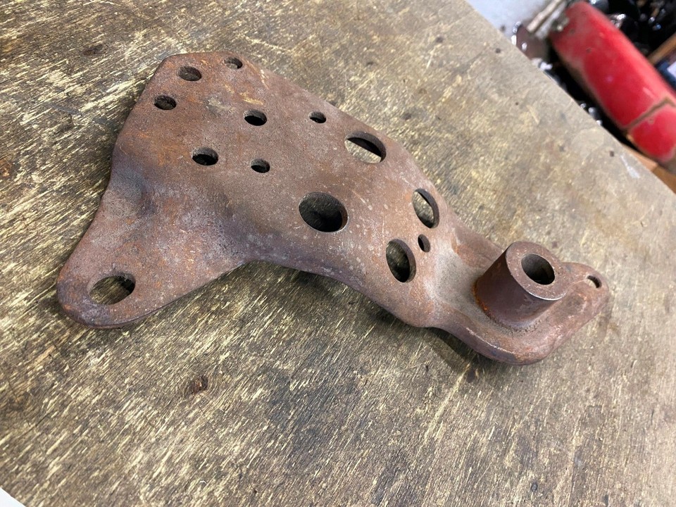 Harley OEM Knucklehead Panhead Shovelhead Rocker Foot Clutch Bracket ...
