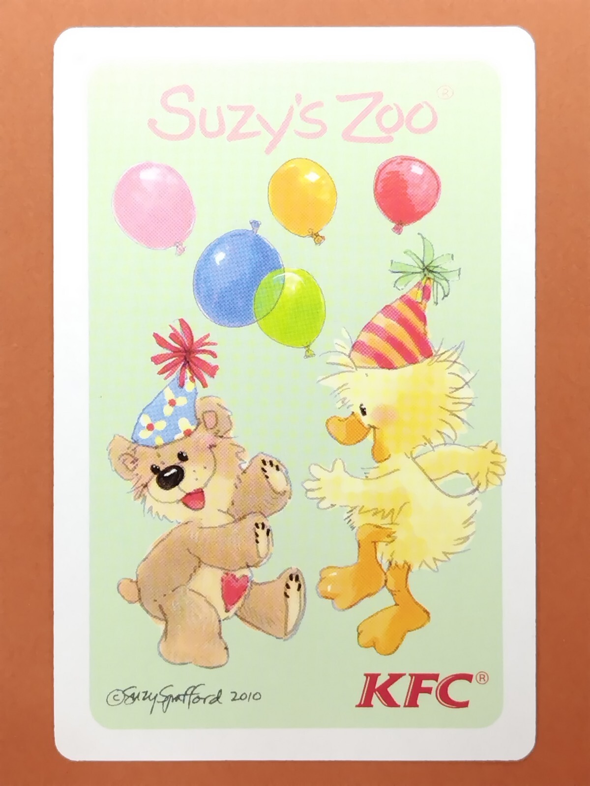 Suzy's Zoo Playing Card Character KFC Not for Sale Diamond 9 Japanese ...
