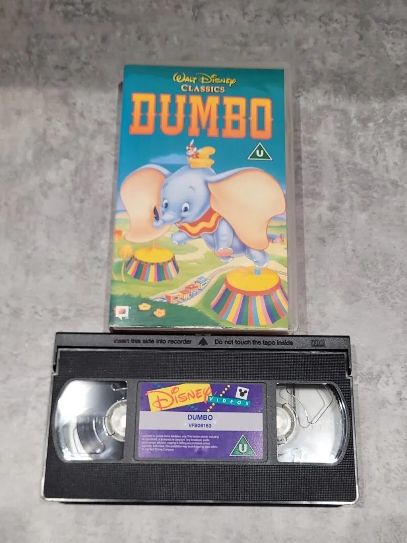 Vintage Dumbo Walt Disney Classics PAL VHS | Grelly USA