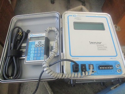 Controlotron Model: 994P3GLSB-3 Ultrasonic Flow Meter. Working. Dim ...