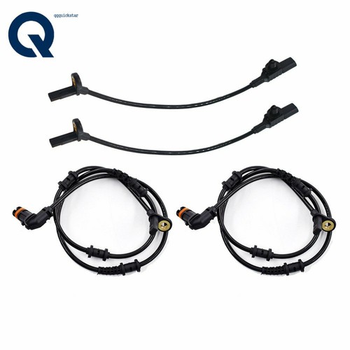 Set of 4 ABS Wheel Speed Sensor Front/Rear for Mercedes-Benz ML320 ...