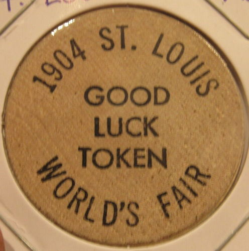 Vintage St. Louis, MO Wooden Nickel - Token Missouri | eBay