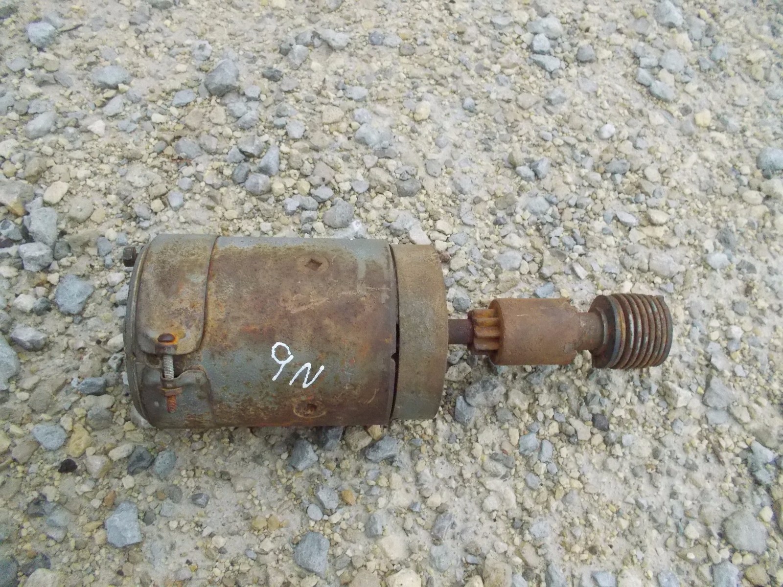 Ford 9N tractor orignal good working 6V starter assembly | eBay