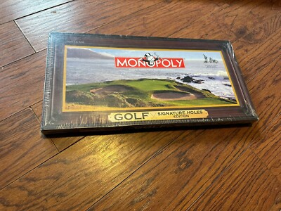 Monopoly Golf Signature Holes Edition Board Game Hasbro 2005 NEW | eBay