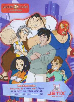 Jackie Chan Adventures "Jetix" 2005 Magazine Advert #4839 | eBay UK