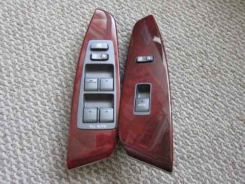 07-12 LEXUS LS460 LS600H LX570 MASTER POWER & PASSENGER WINDOW SWITCHES ...