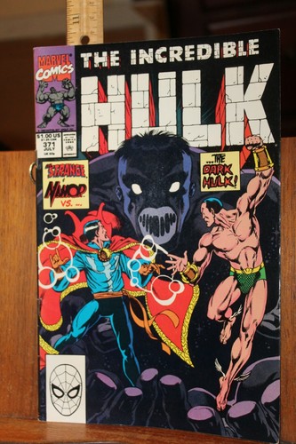 1990 Marvel Comics No. 371 The Incredible Hulk | eBay