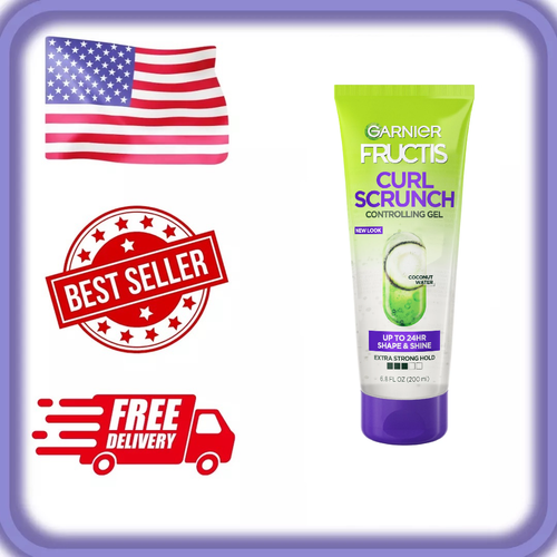 Garnier Fructis Style Curl Scrunch Controlling Gel 6.8 oz 24HR Shape ...