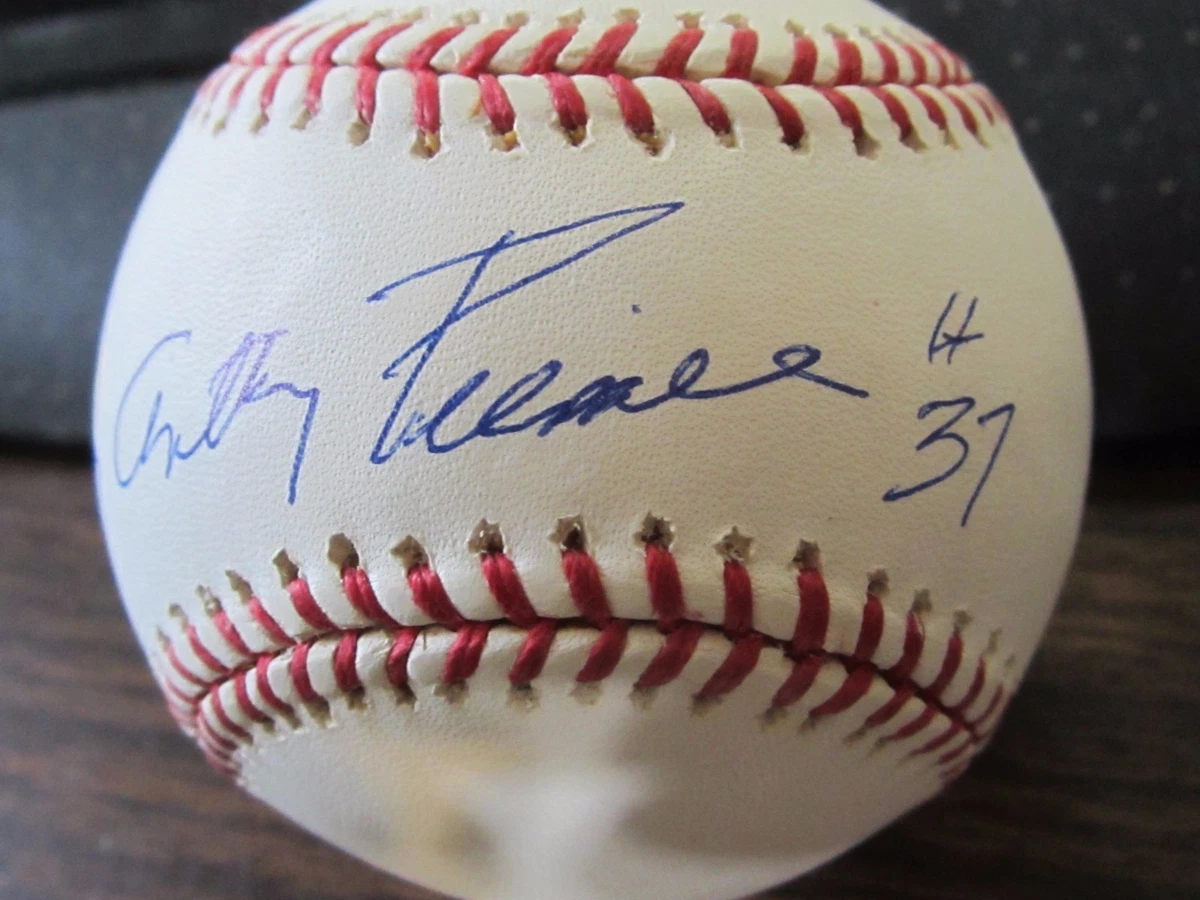 Piersall Autograph