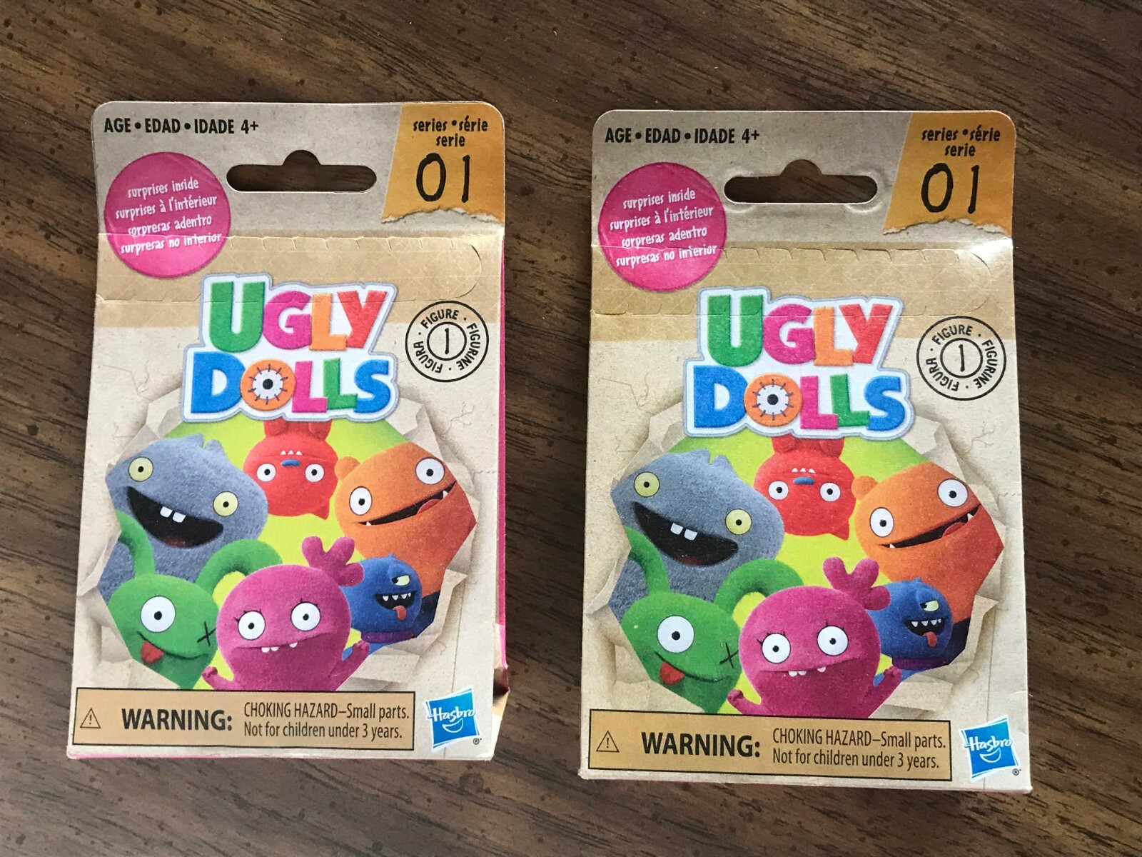 Hasbro Ugly dolls Lotsa Ugly Mini Figures Lot of 2 two Blind Bag Series ...