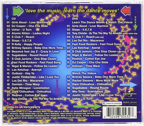 Various Artists - Dance Party CD (2005) Audio Reuse Reduce Recycle ...