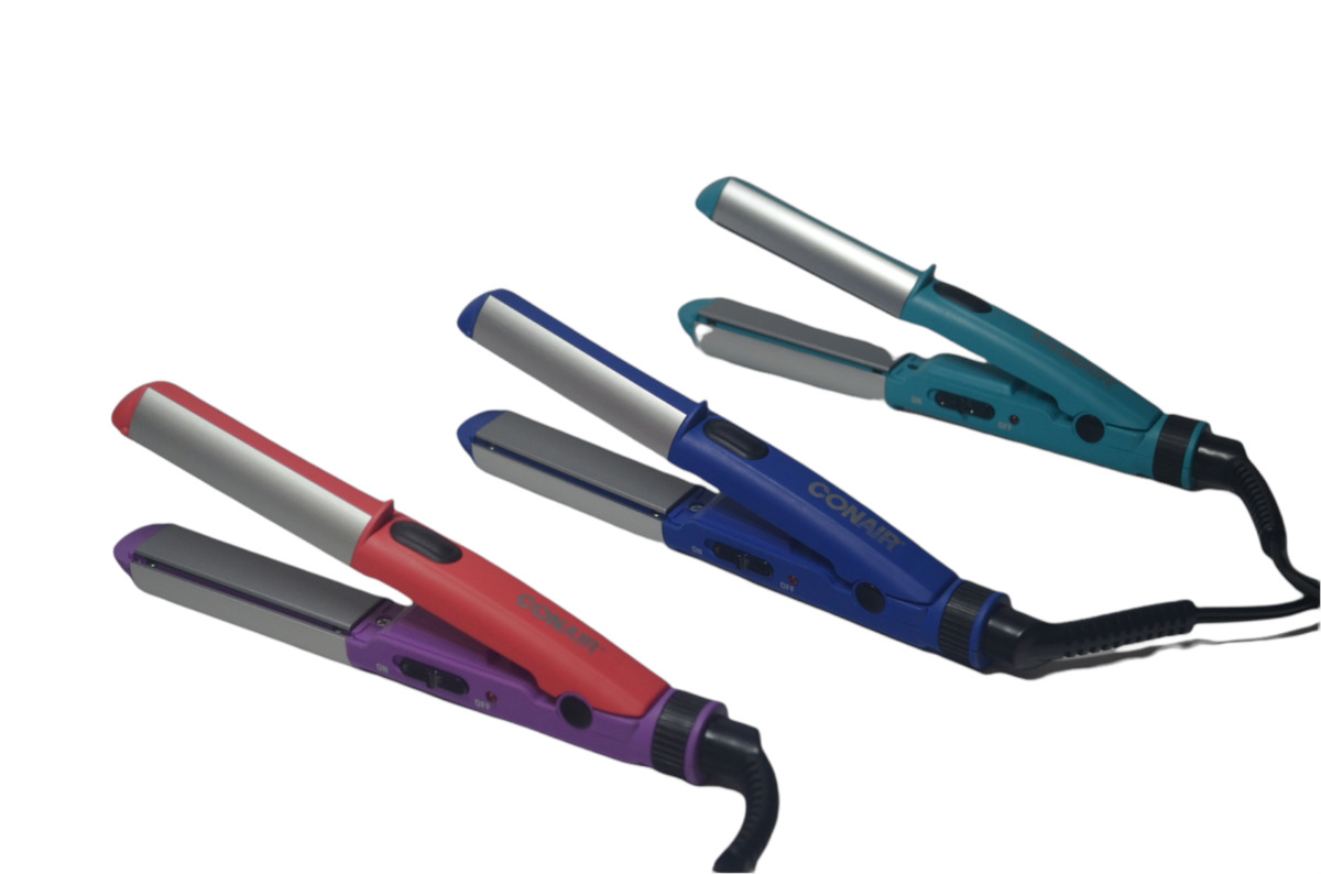 Conair Minipro 2 In 1 Ceramic Styler Flat Iron Curling