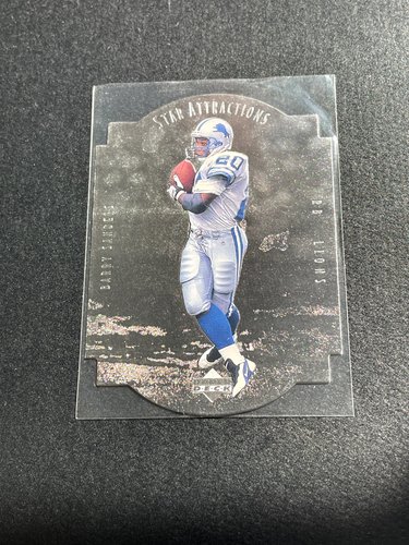 1997 Upper Deck Star Attractions Foil Barry Sanders Die Cut | eBay