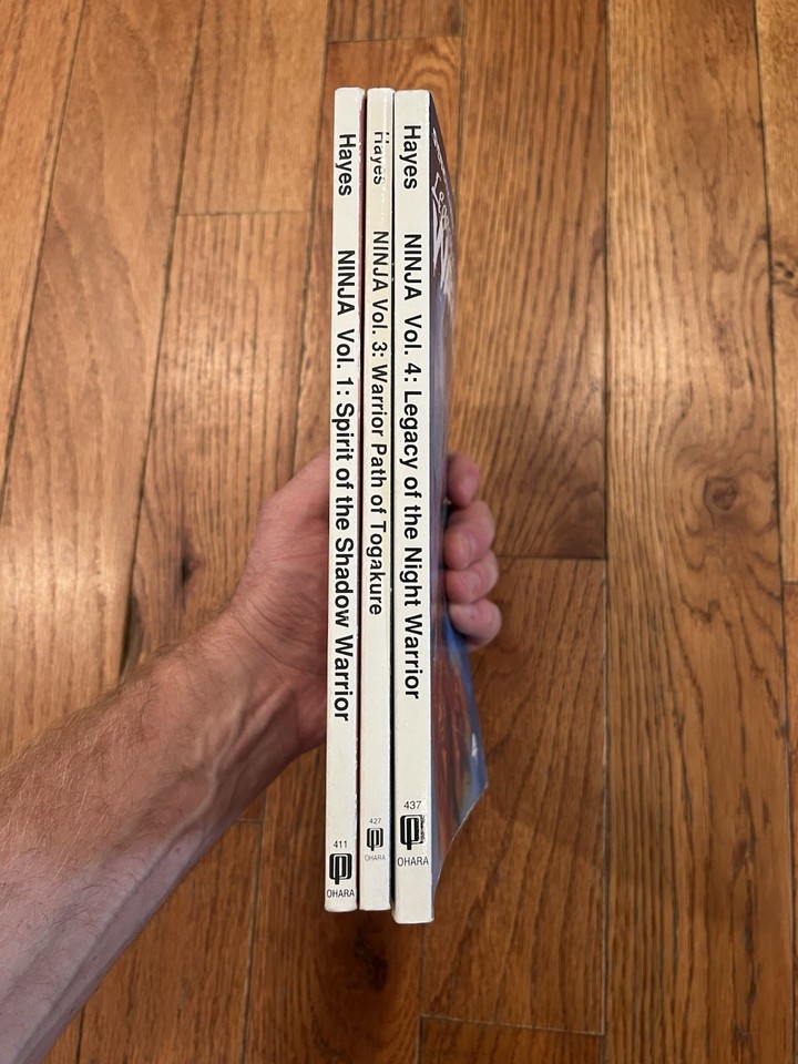 Ninja Warrior Series Stephen K. Hayes Volumes 1,3,4, Shadow Shinobi Warrior Book 9780897500777| eBay