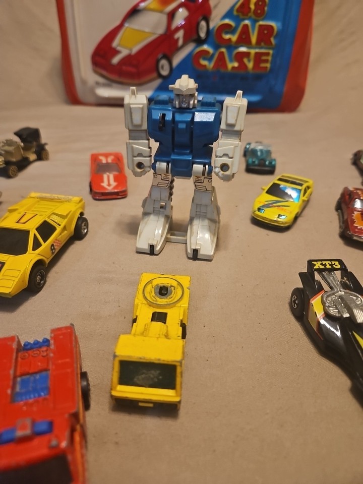 Vintage Hot Wheels Matchbox Lot w Tara 48 Car Case 1989 Batmobile ...
