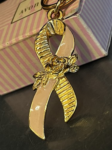 Breast Cancer Crusade Awarness Key Chain Pink with Box VTG 1994 Avon | eBay