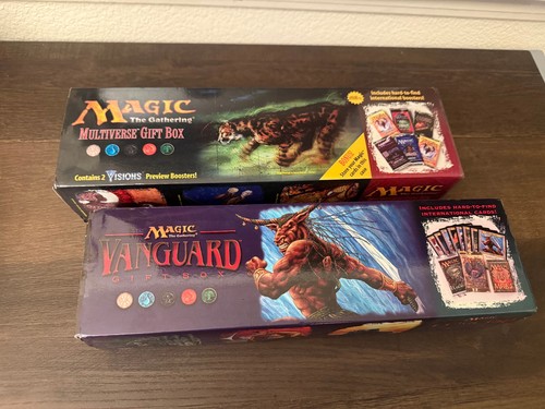 MTG (Magic the Gathering)-Multiverse and Vanguard Gift Boxes (Empty) | eBay