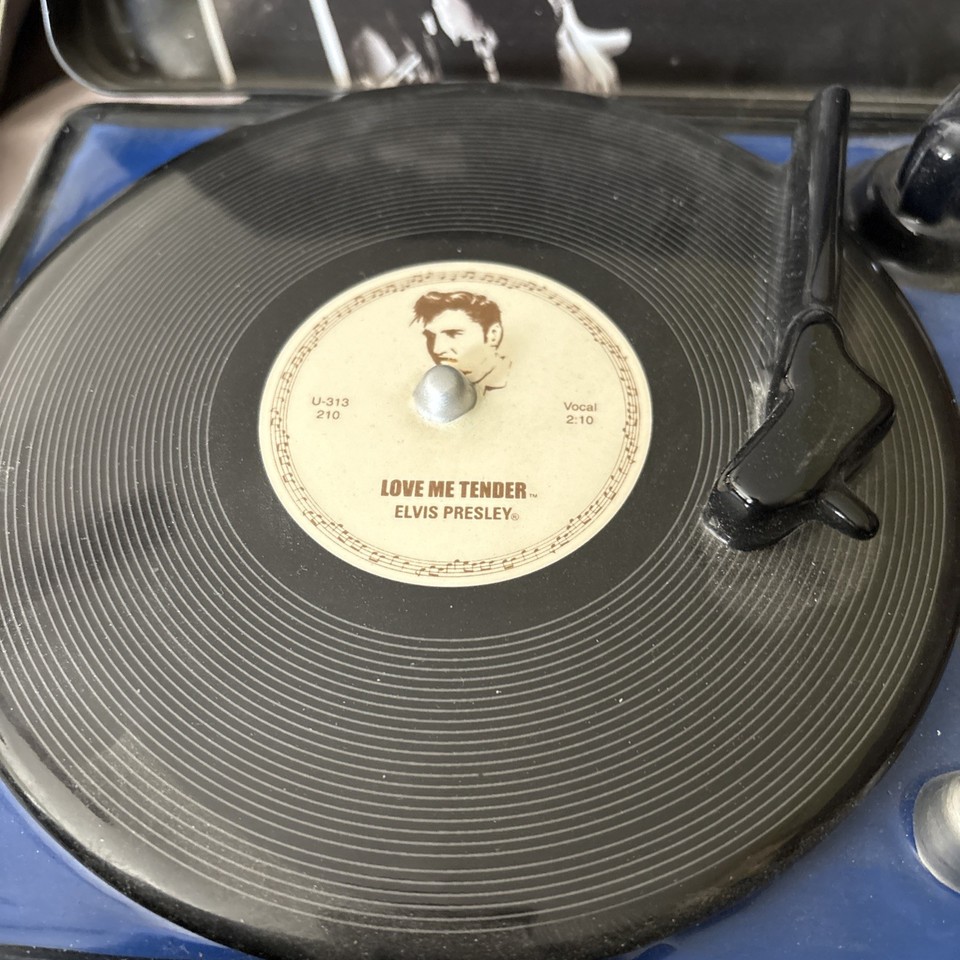 Elvis Presley Record Player Cookie Jar Limited Edition #2400 | eBay