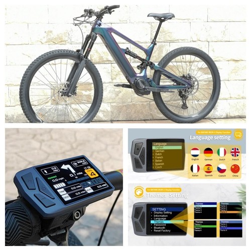 Electric Bicycle Electric Bicycle LCD Display IP67 Waterproof Practical ...