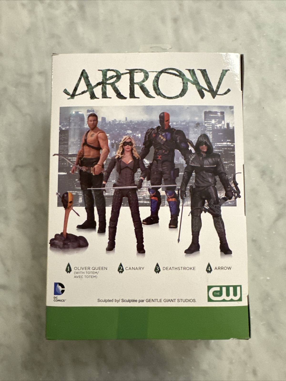 DC Collectibles CW Arrow Oliver Queen GREEN ARROW Action Figure 4 NEW ...