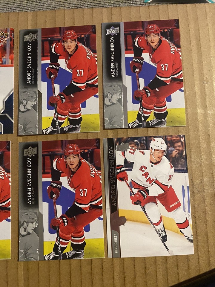 (12) Andrei Svechnikov Lot Carolina Hurricanes W/ Allure | eBay