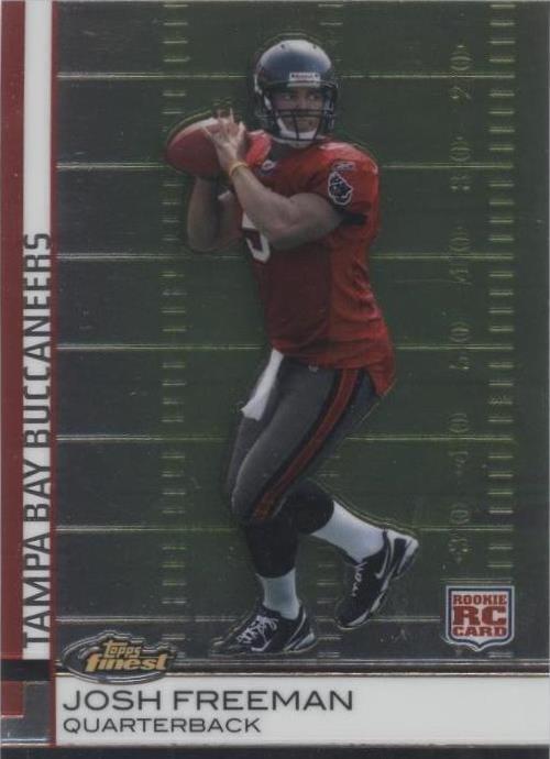 2009 Topps Finest - Josh Freeman #61 (RC) for sale online | eBay