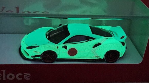 1:64 Veloce Ferrari 488 GTB Glow in the dark LB Performance LBWK ...