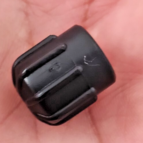 Black Valve Cap 82 83 84 85 Porsche 944 A/C Service Air Compressor Port ...