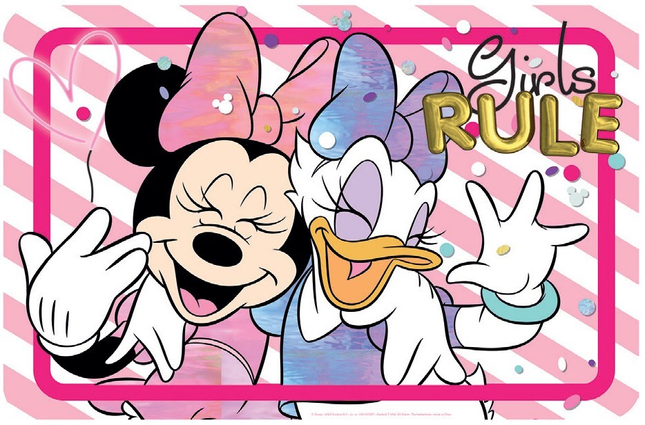 Disney Minnie Mouse Children's Placemat 43 x 28 cm Kids Table Mat ...