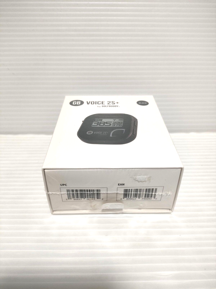 GolfBuddy Voice 2S+ Talking GPS Golf Rangefinder Navigation Black USB ...