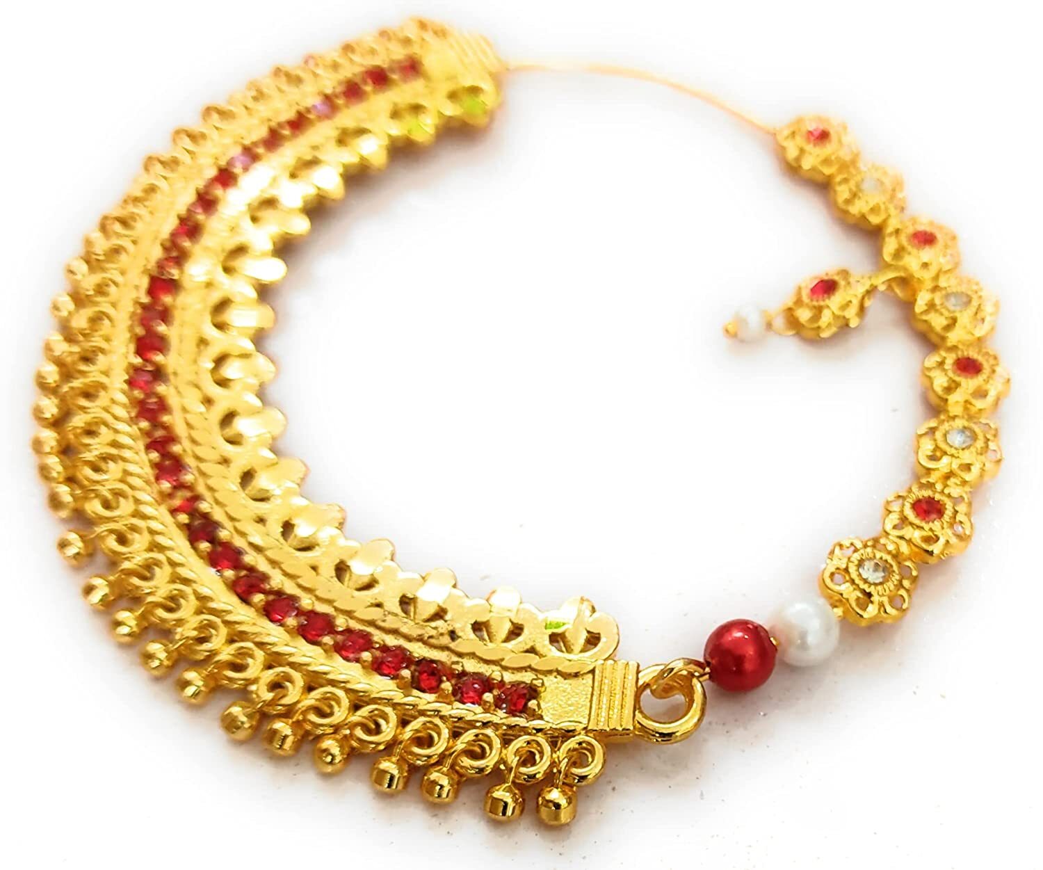 Indian Traditional Uttarakhand Pahadi Nathuli Garhwali Nath Jewellery ...