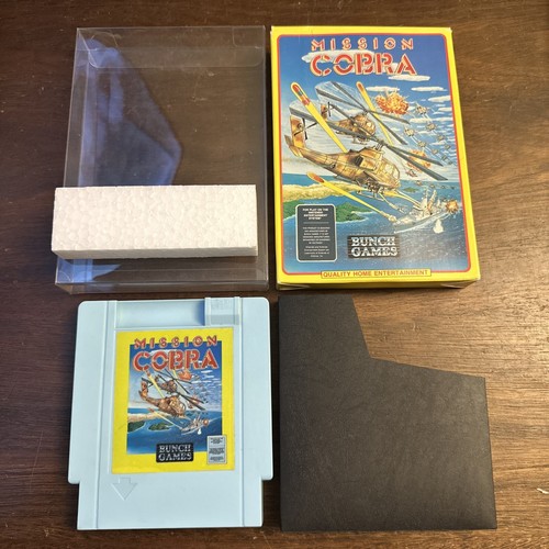 Mission Cobra (Nintendo NES) Complete W Manual - Tested - Authentic ...