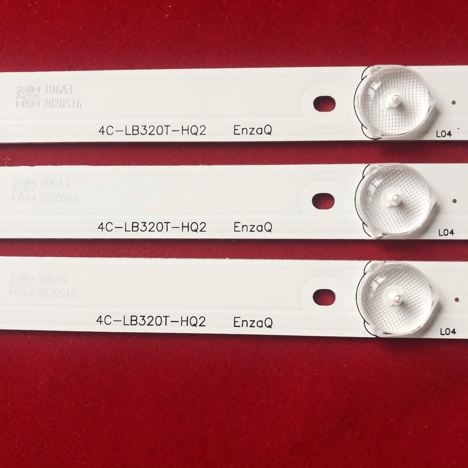 3pcs LED strip 4C-LB320T-HQ2 32RTB32M06A0 for Sanyo LED-32B500 32CE650 ...