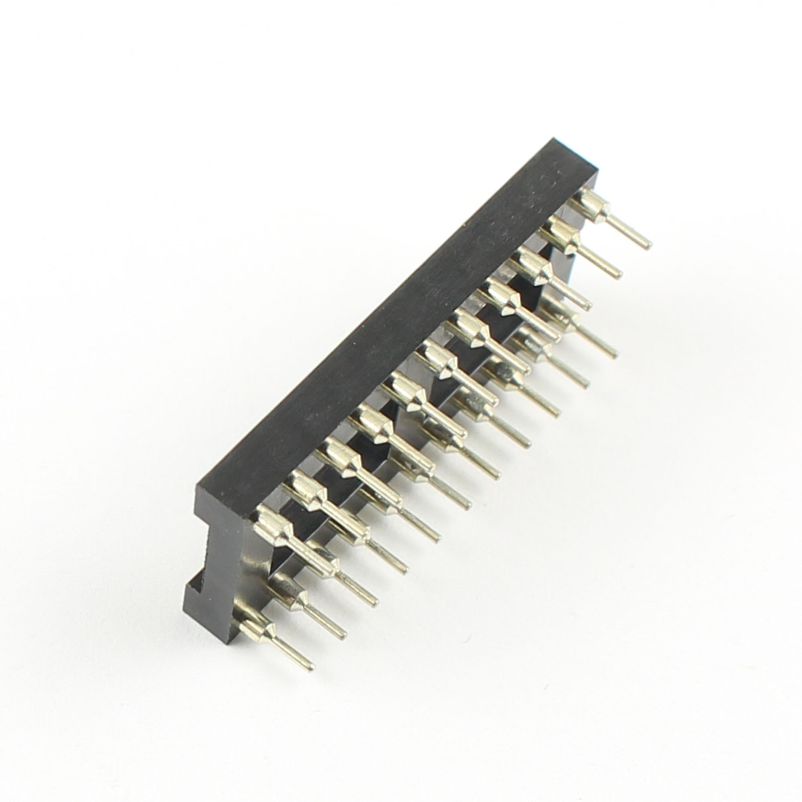 10Pcs 2.54mm Pitch 22 Pin DIP Round Pin Solder Type IC Socket Adaptor ...