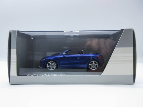 1/43 Audi 2nd Generation Audi TT RS Roadster Blue Metallic Dealer ...