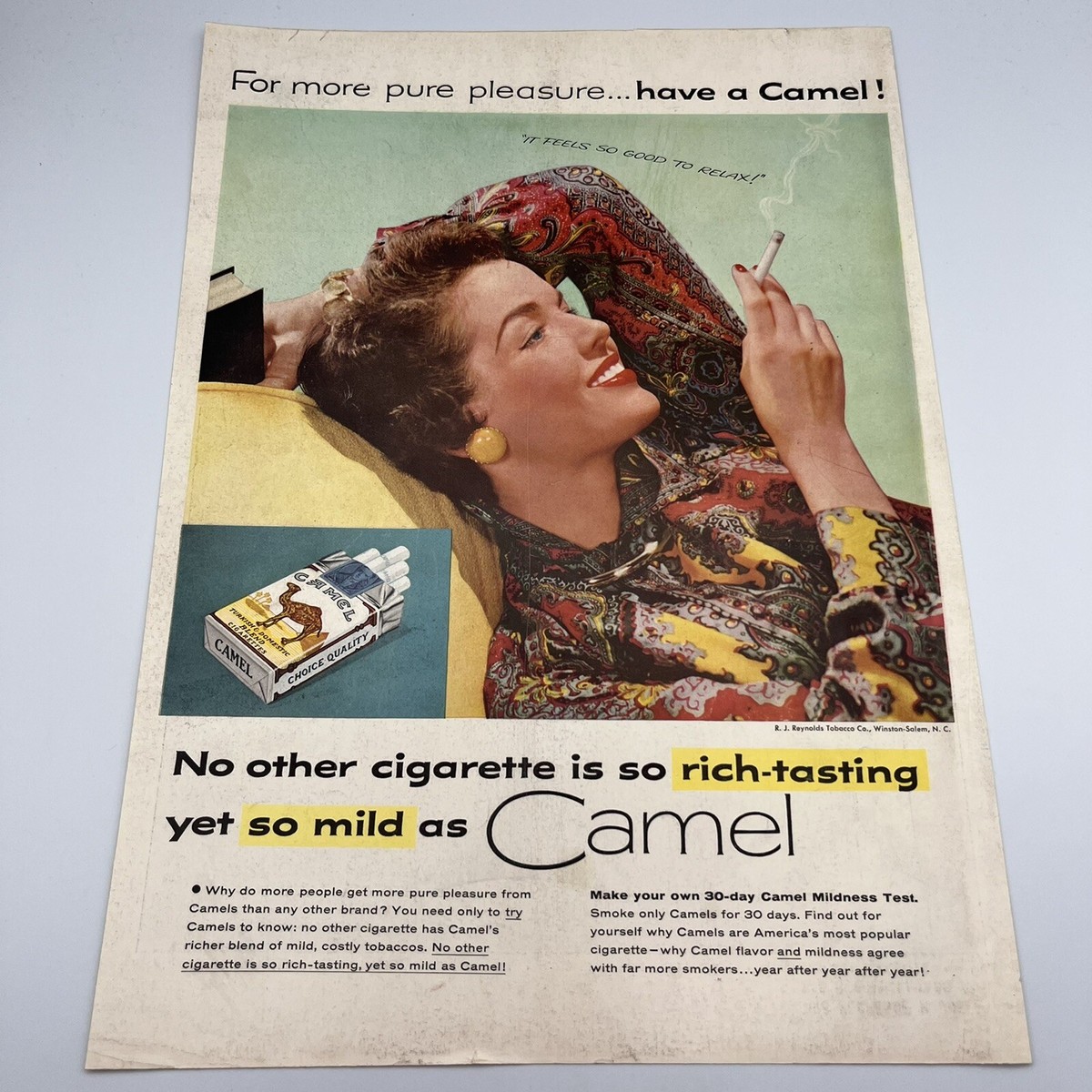 Camel Cigarettes Ads 2012 Quit Smoking, But Invest In Camels The