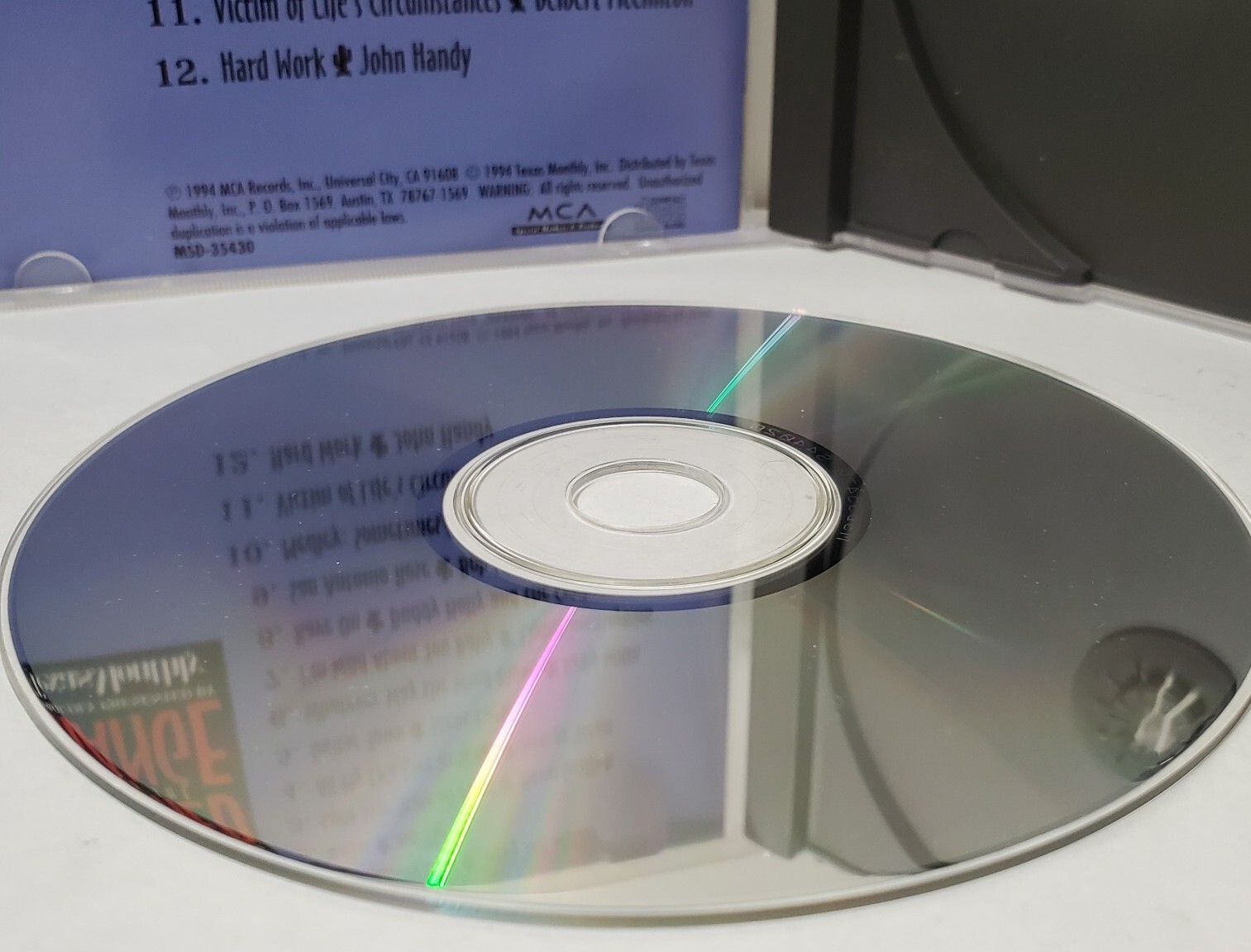 1994 HONED ON THE RANGE Various Artists - Texas Monthly CD EXC ...