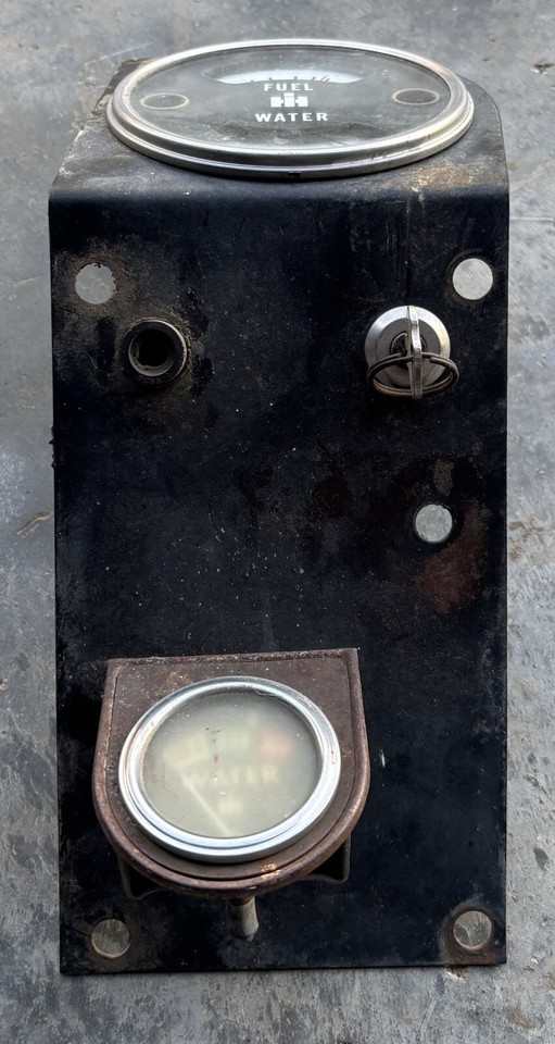 IH Farmall 656 706 806 1206 Gas Tractor Right Instrument Cluster Panel ...
